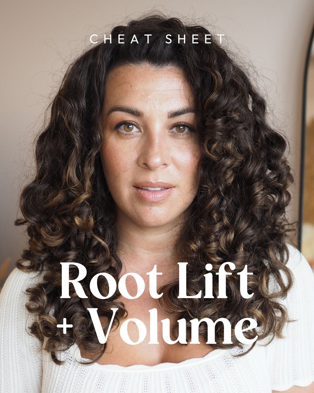 Root Lift + Volume Cheat Sheet - Curl Maven